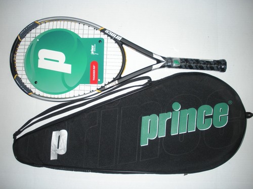 VTG NOS PRINCE TT Thunder Rip Tennis Racket TC124A 4 3/8" Strung OS 115 ...