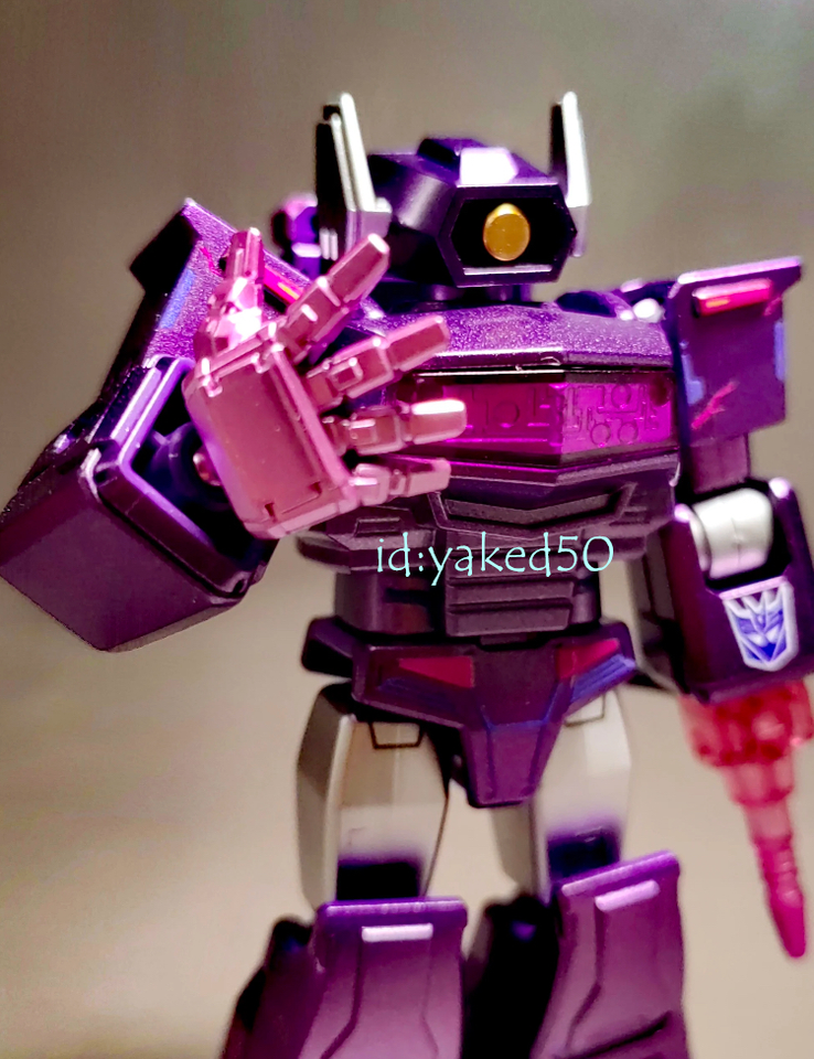 Shockwave Rare Special Color Transformers Model Figure Blokees Toy v4 ...
