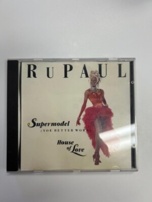 RuPAUL Supermodel (you better work) & House of Love Maxi CD | eBay