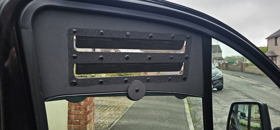 FORD TRANSIT CUSTOM L/H FRONT WINDOW AIR VENT CAMPER VAN MOTORHOME ...
