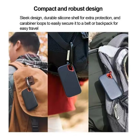 Portable Drive 4 TB External Hard Drive Classic Black -FOR PC Laptop ...