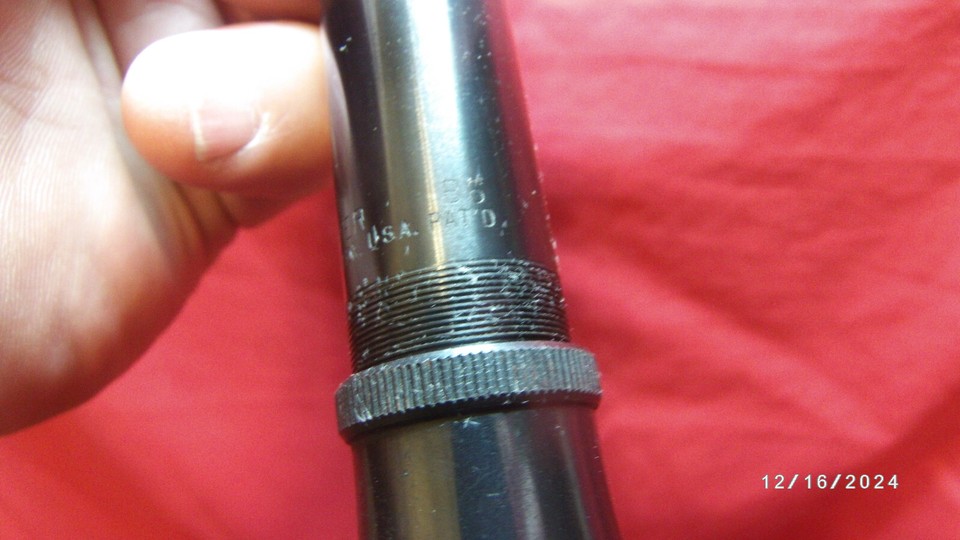 Vintage Weaver B6 Long Tube 6x Rifle Scope | eBay