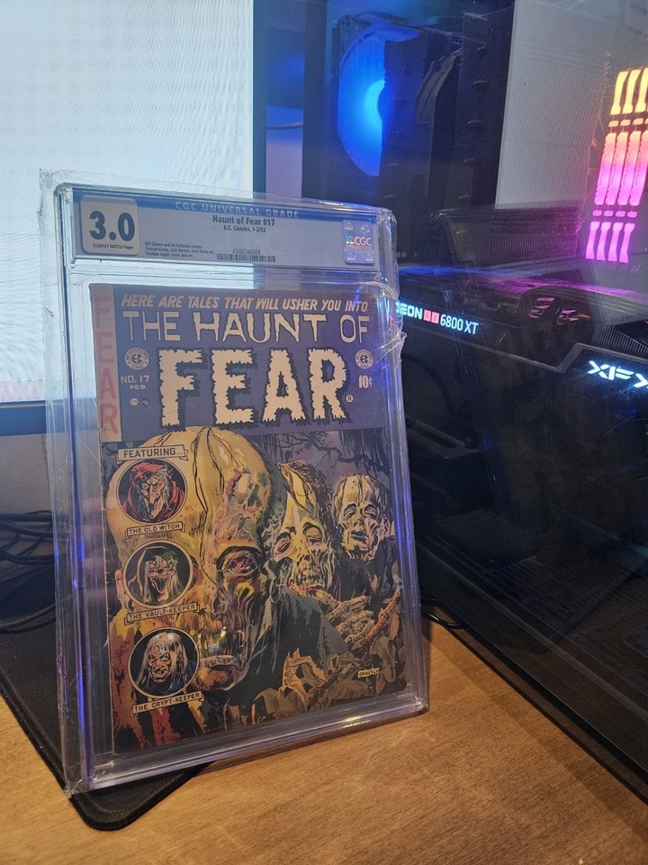 Haunt of Fear #17 1953 CGC 3.0 VG+ Classic Pre Code Horror Cover | eBay
