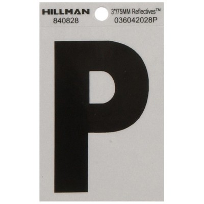 3" BLK/SLV P ADHV 1PC | eBay