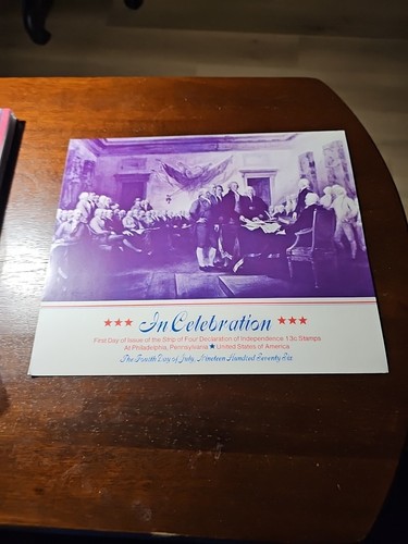 USPS FDC CELEBRATION 4TH JULY 1976 Program | eBay