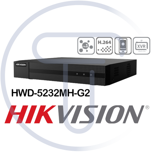 Hikvision Hiwatch DVR HWD-5232MH-G2 2 4 8 16 32 canaux 1080p hybride 5 ...