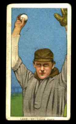 1909 T206 Joe Lake (St. Louis-Ball In Hand) - VG | eBay
