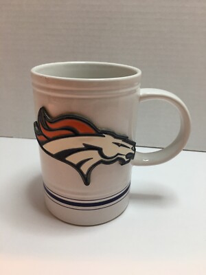 NFL Bronco mug white gap 2012 american made mug | eBay