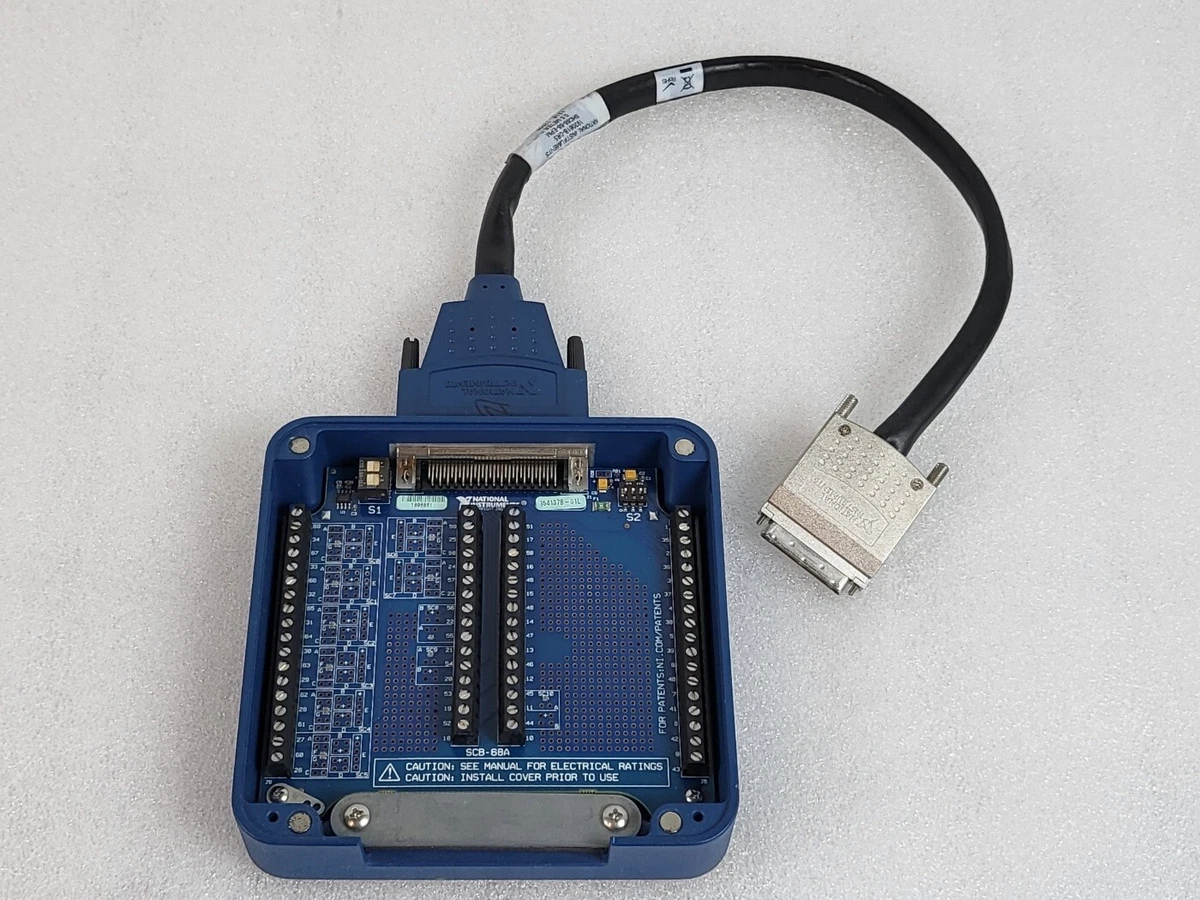 NI SCB-68A, SHIELDED Connector Block, National Instruments , 53% OFF