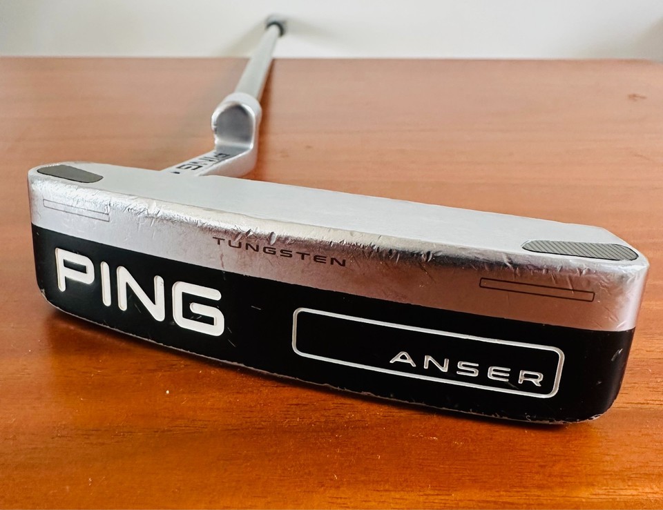 Ping 2023 Anser Tungsten Black Dot 35” LH Blade Putter Black Graphite ...