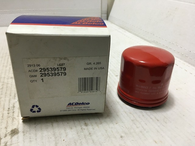 ACDelco Automatic Transmission Fluid Filter 29539579 for sale online | eBay