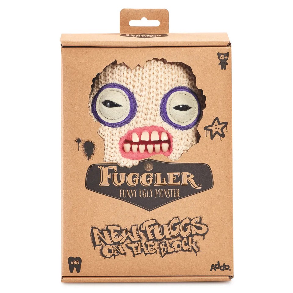 Fuggler Funny Ugly Monster 9" Felt Plush - Budgie Lab Misfits FuggGlow ...