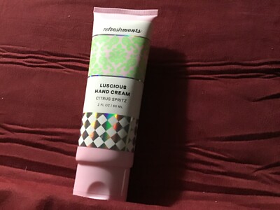 refreshments luscious hand cream citrus spritz 2 oz new | eBay