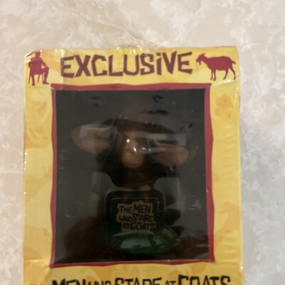 THE MEN WHO STARE AT GOATS” EXCLUSIVE GOAT BOBBLEHEAD COLLECTIBLE NEW ...