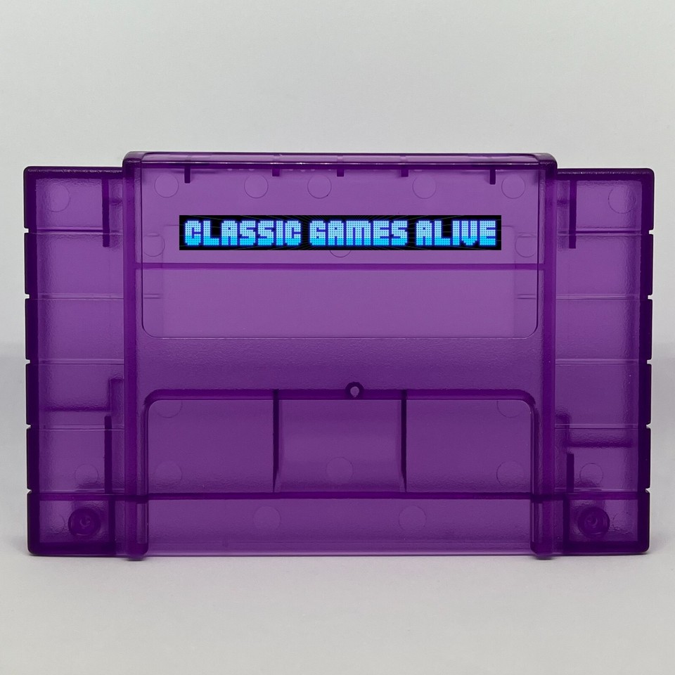 SNES Plastic Case Cart Shell Replacement Highest Quality - Super ...