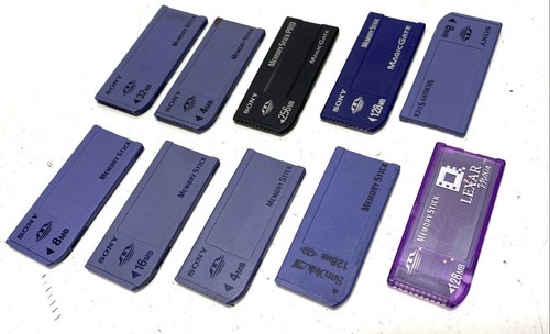 Assorted Sony/SanDisk Memory Stick Lot of 10 | eBay