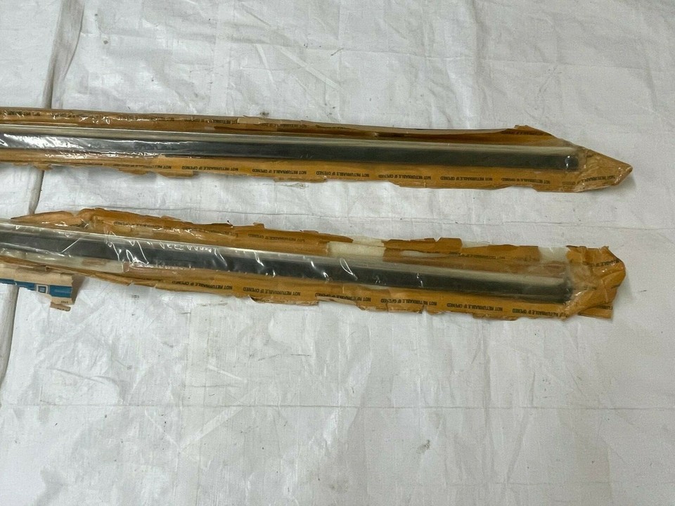 1965-67 NOS Corvette Rocker Panel Moldings New Old Stock GM Trim Body ...