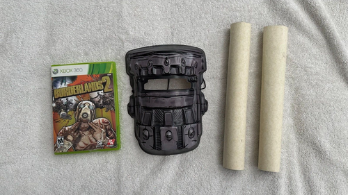 BORDERLANDS 2 XBOX 360, 2x POSTERS AND PLASTIC MASK | eBay
