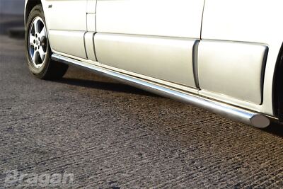 Side Bars For LDV Maxus V80 SWB 2" Chrome Polished Stainless Steel ...