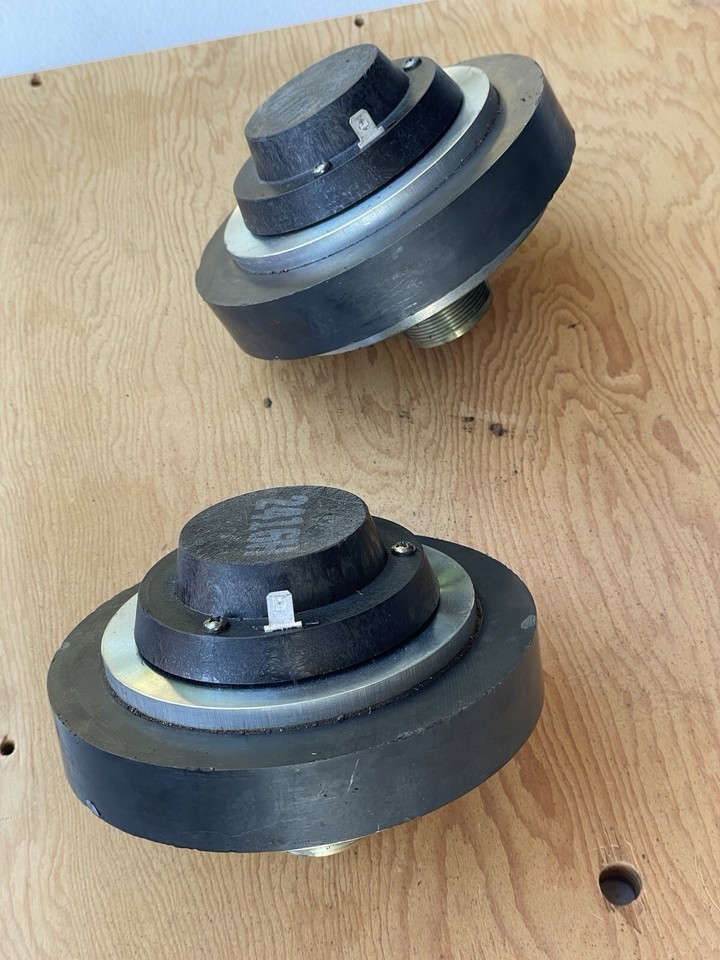 Pair JBL 2416H Compression Drivers - Tested & Working With Volt Meter ...