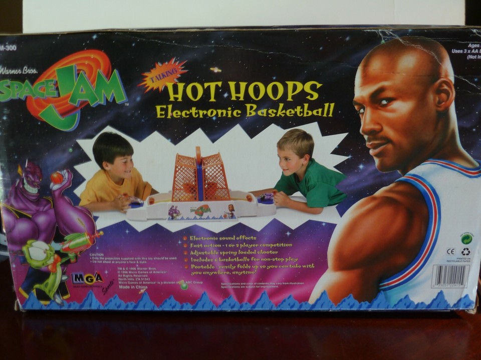 SPACE JAM- Michael Jordan Hot Hoops Electronic Basketball Game | eBay