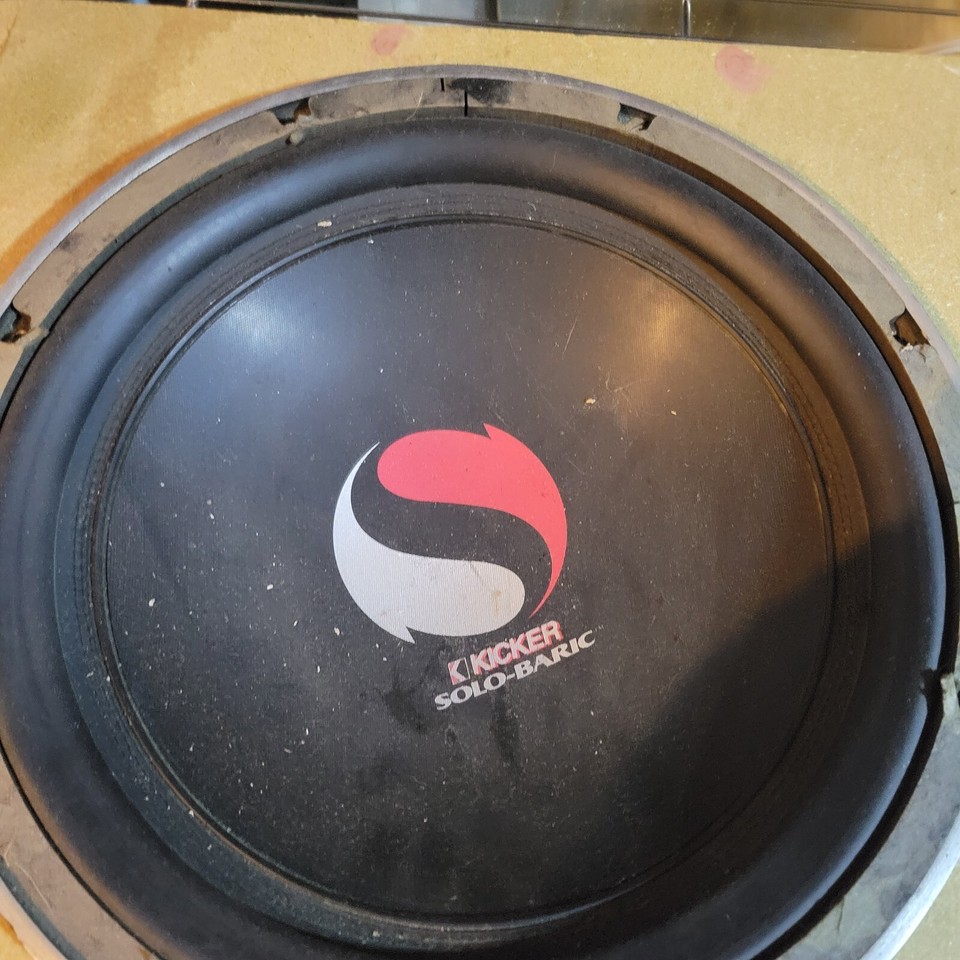KICKER SOLO-BARIC 12 INCH SUBWOOFERS S12C 4 Ohm Pair Stillwater Designs ...