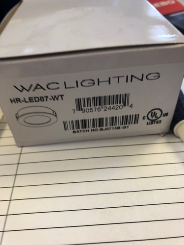 Wac Lighting Hr-led87-wt Open Box New | eBay