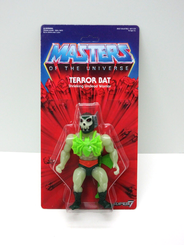 MOTU,TERROR BAT,MASTERS OF UNIVERSE,GLOWS,MOC,SUPER 7,Three Terrors,He ...