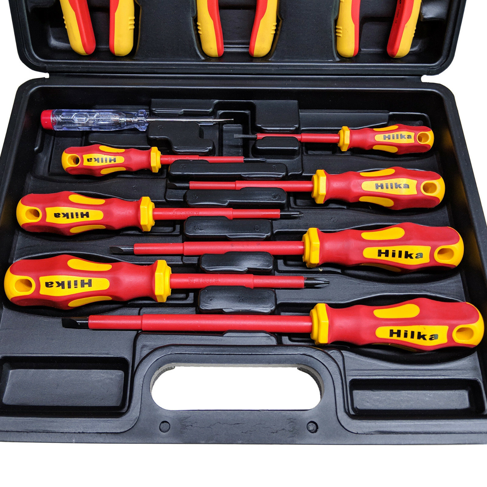 Hilka 1000v VDE Screwdriver & Pliers Set. Slotted & Philips Includes ...