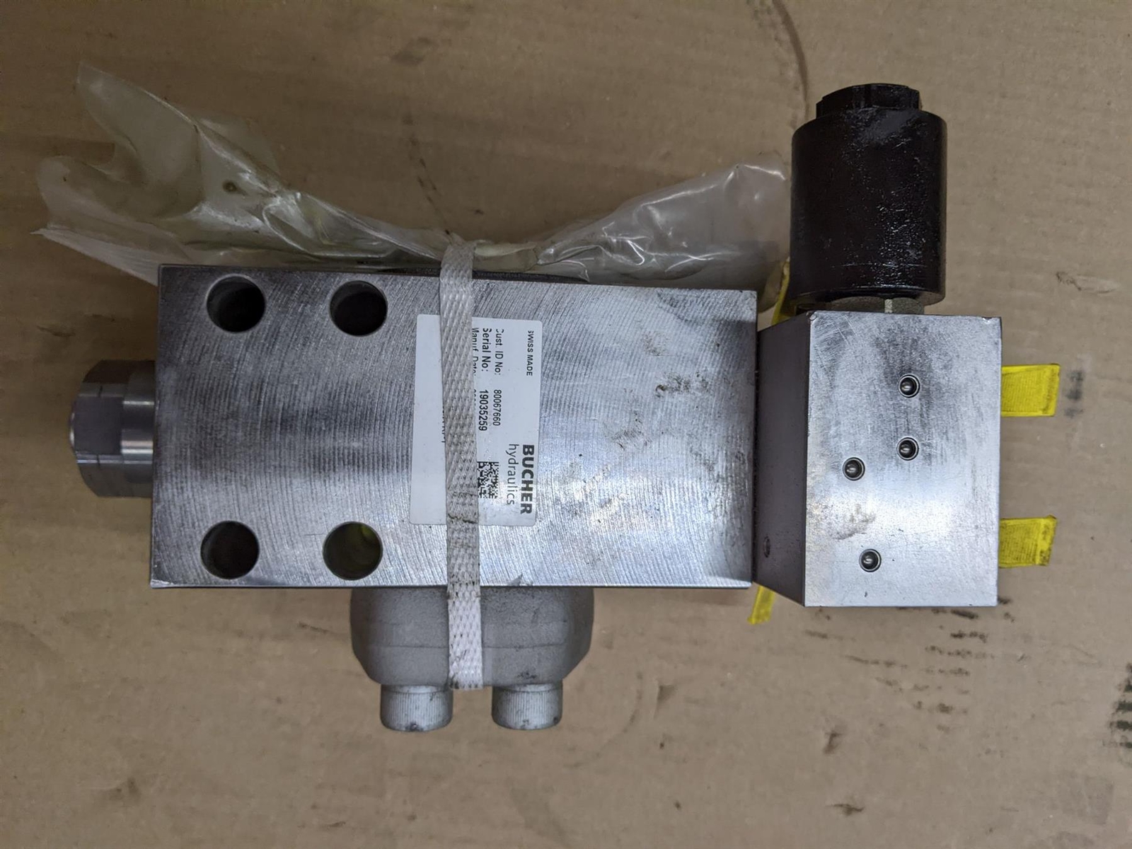 Bucher CINDY 20-B Leak-Free Load-Control Balance Motor Control Valve Grove Hoist | eBay