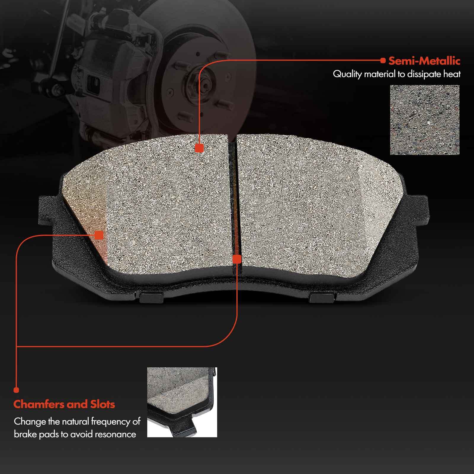 Brake Pads Set Front for Hyundai ix35 Tucson Kia Carens III Sportage II ...