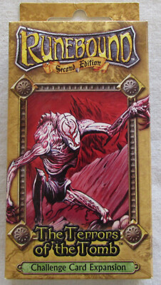 New Runebound Board Game The Terrors of the Tomb Card Expansion 2nd Ed ...