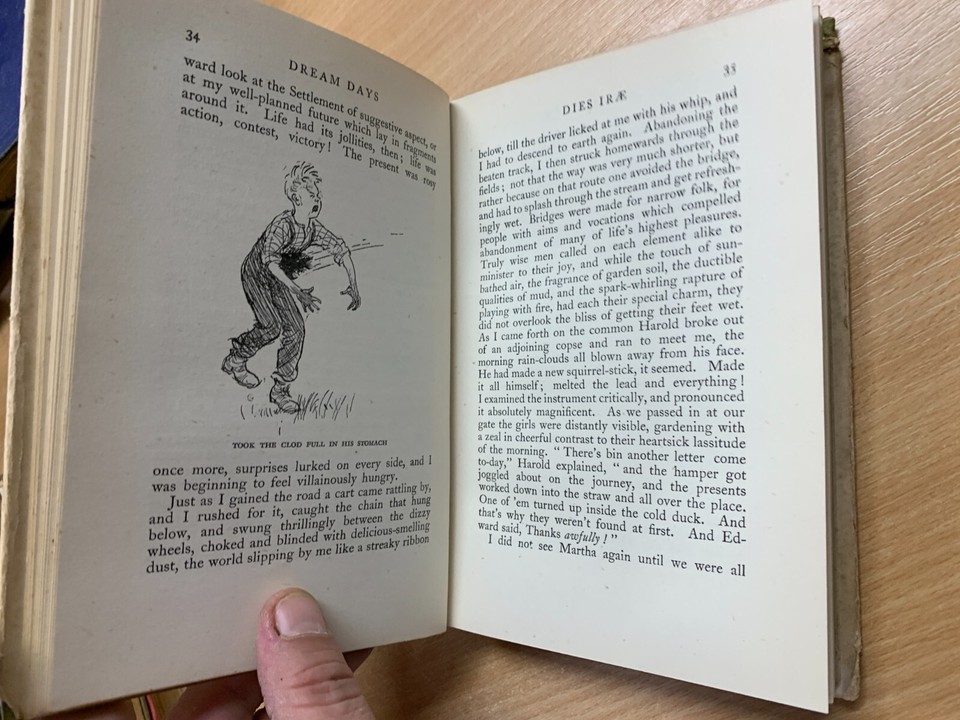 1940 KENNETH GRAHAME "DREAM DAYS" ERNEST H SHEPARD ARTWORK HARDBACK ...