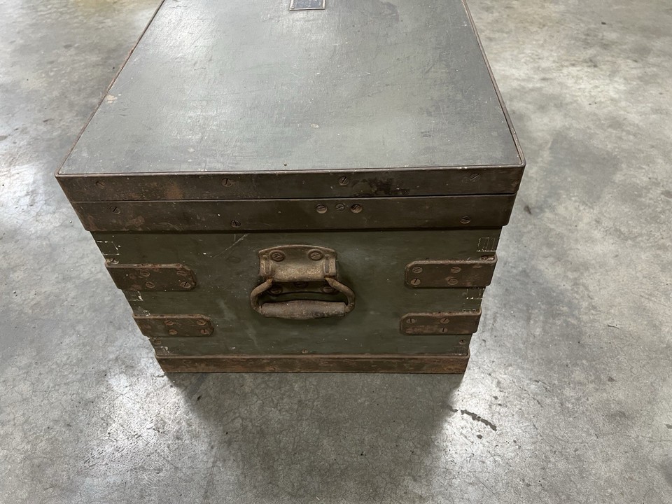 US MILITARY SIGNAL CORPS TOOL SET TE-6 WWII TOOL BOX UNTOUCHED ORIGINAL ...