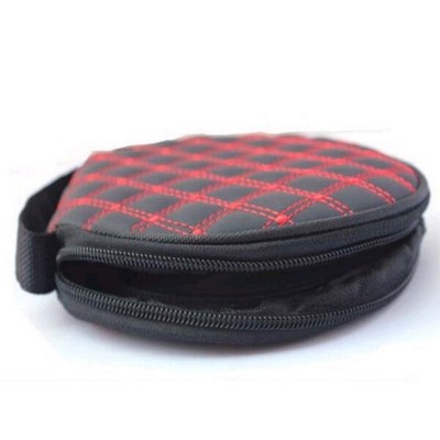 Portable Round Zippered Car/Home 20 CD DVD VCD Disc Holder Wallet ...