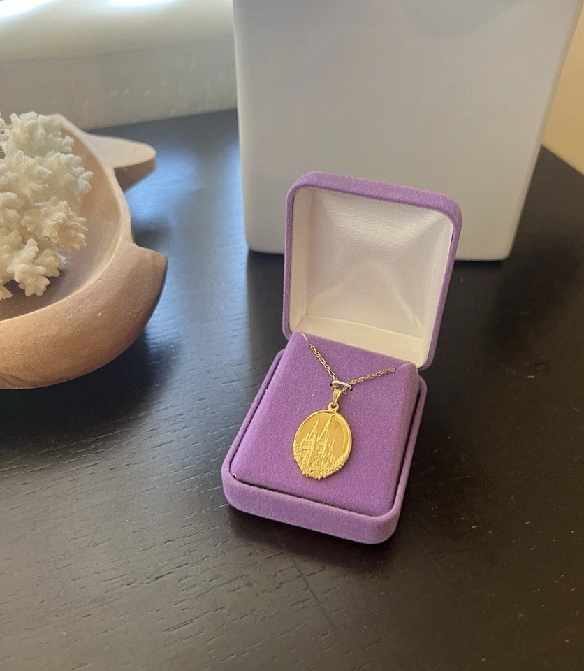 PERSONAL PROGRESS MEDALLION YOUNG WOMEN SLC TEMPLE NECKLACE MORMON LDS ...