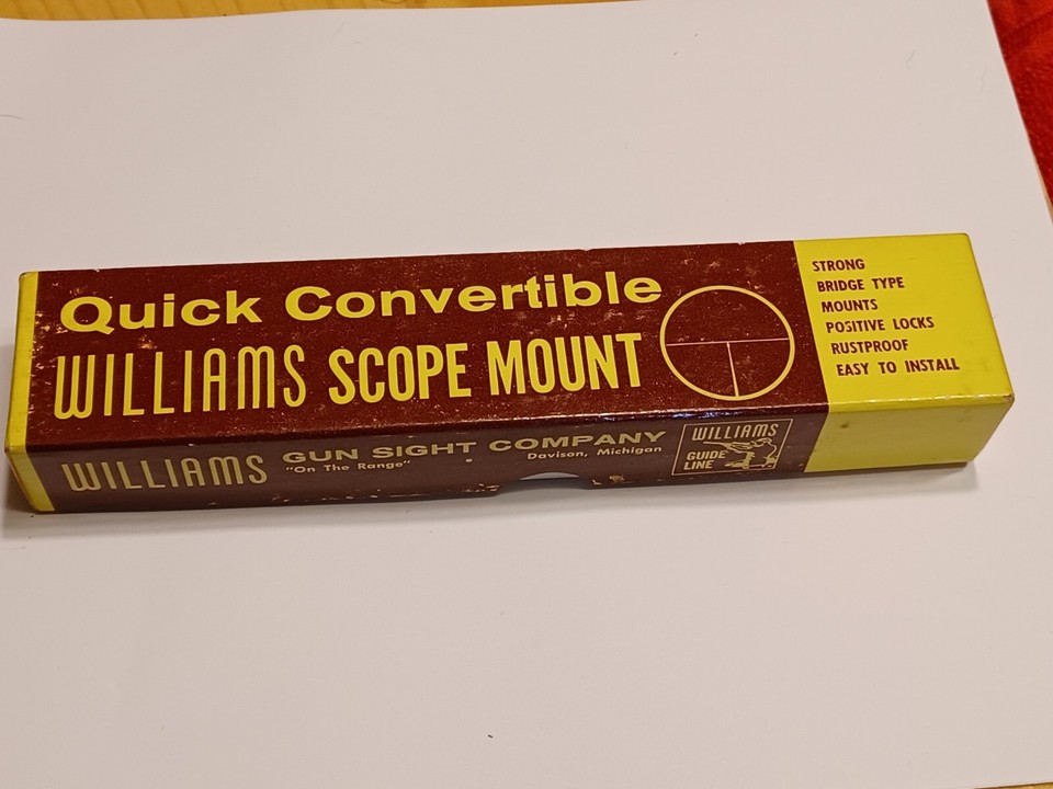 williams side mount scope mount for winchester 94 big bore 375 | eBay