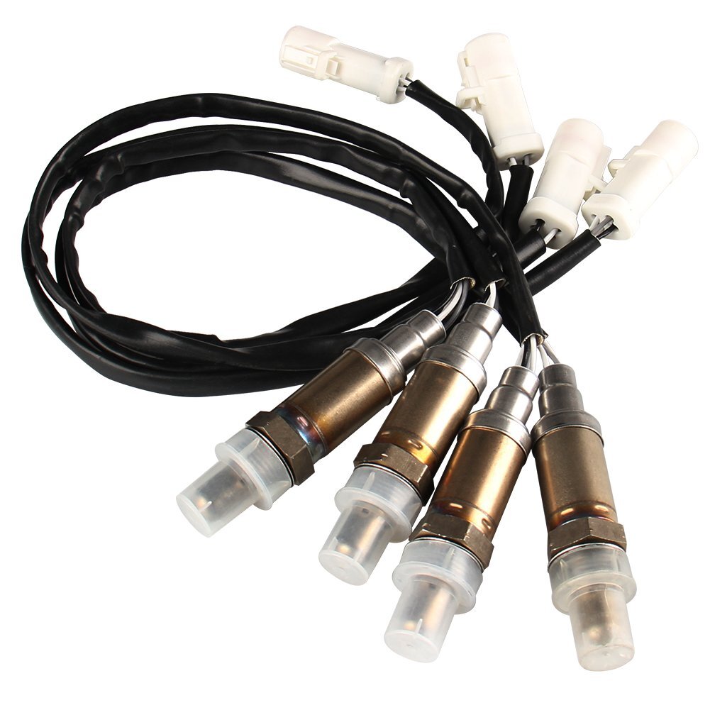 Set of 4 O2 Oxygen Sensor Front & Rear Downstream & Upstream For Ford ...