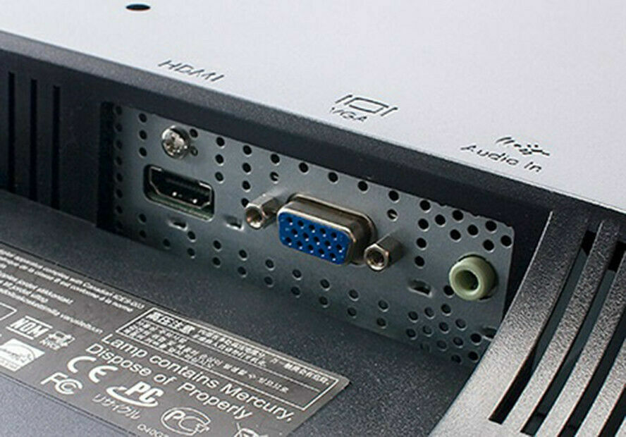 HP W2338h 23" Widescreen LCD Monitor 1080p FHD Built-in Speaker VGA ...