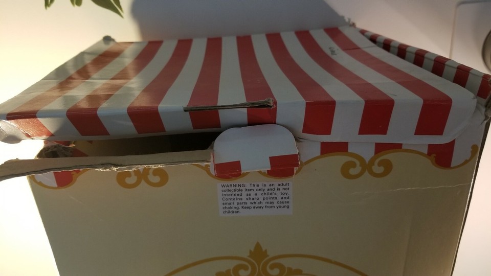 1994 ROBERT RAIKES CIRCUS COLLECTION RINGMASTER BEAR Box, Tag ...