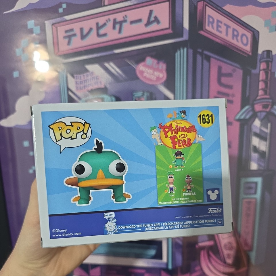 Funko Pop Disney Perry The Platypus 5.8CM Collectible Finyl Figure *NEW ...