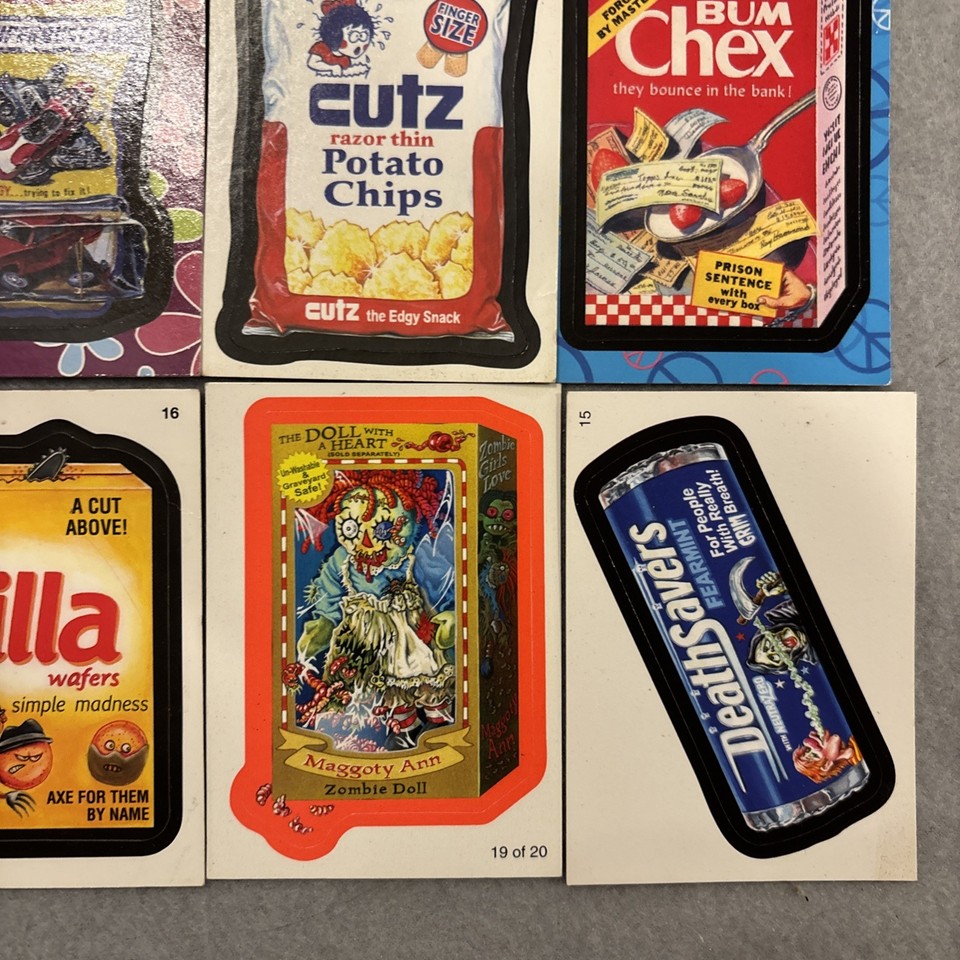 TOPPS Wacky Packages Series 12 total | eBay