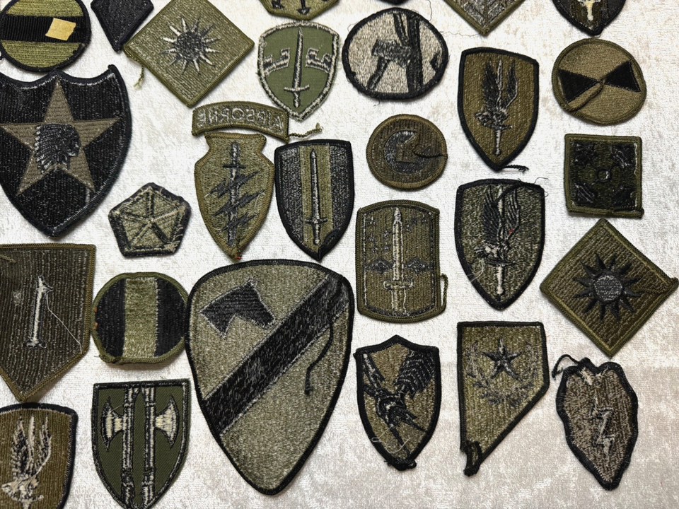 US ARMY SUBDUED PATCH LOT – SF, AIRBORNE, RANGER, MORE | eBay