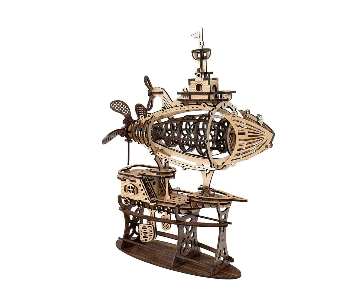Steampunk Spaceship Model
