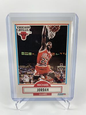 1990 Fleer Basketball - Michael Jordan #26 - Chicago Bulls (Read ...