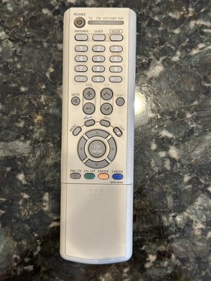 Genuine Samsung TV VCR DVD Remote Control BN59-00462 Tested Working | eBay