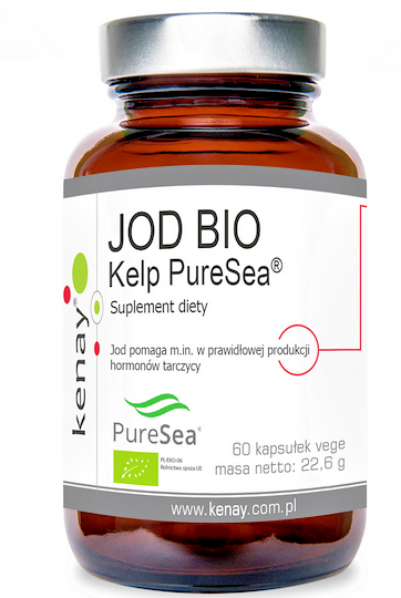 JOD BIO Eco Organic Kelp (133%) PureSea® 60 Capsules Vege - Dietary ...
