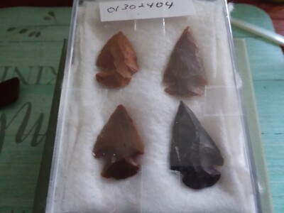 Four Handmade Arrowheads - 01302404 | eBay