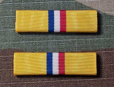 CORRECT SIZE - TXSG Service Medal Ribbon - Moiré Ribbon Made in USA ...