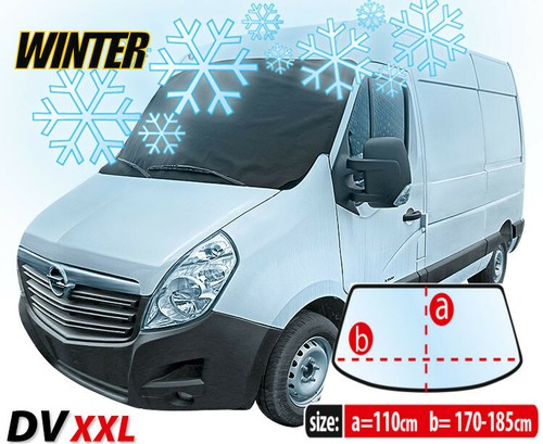 VAN WINDSCREEN ANTI FROST/ICE/SNOW COVER PROTECTOR WINDSHIELD Iveco ...